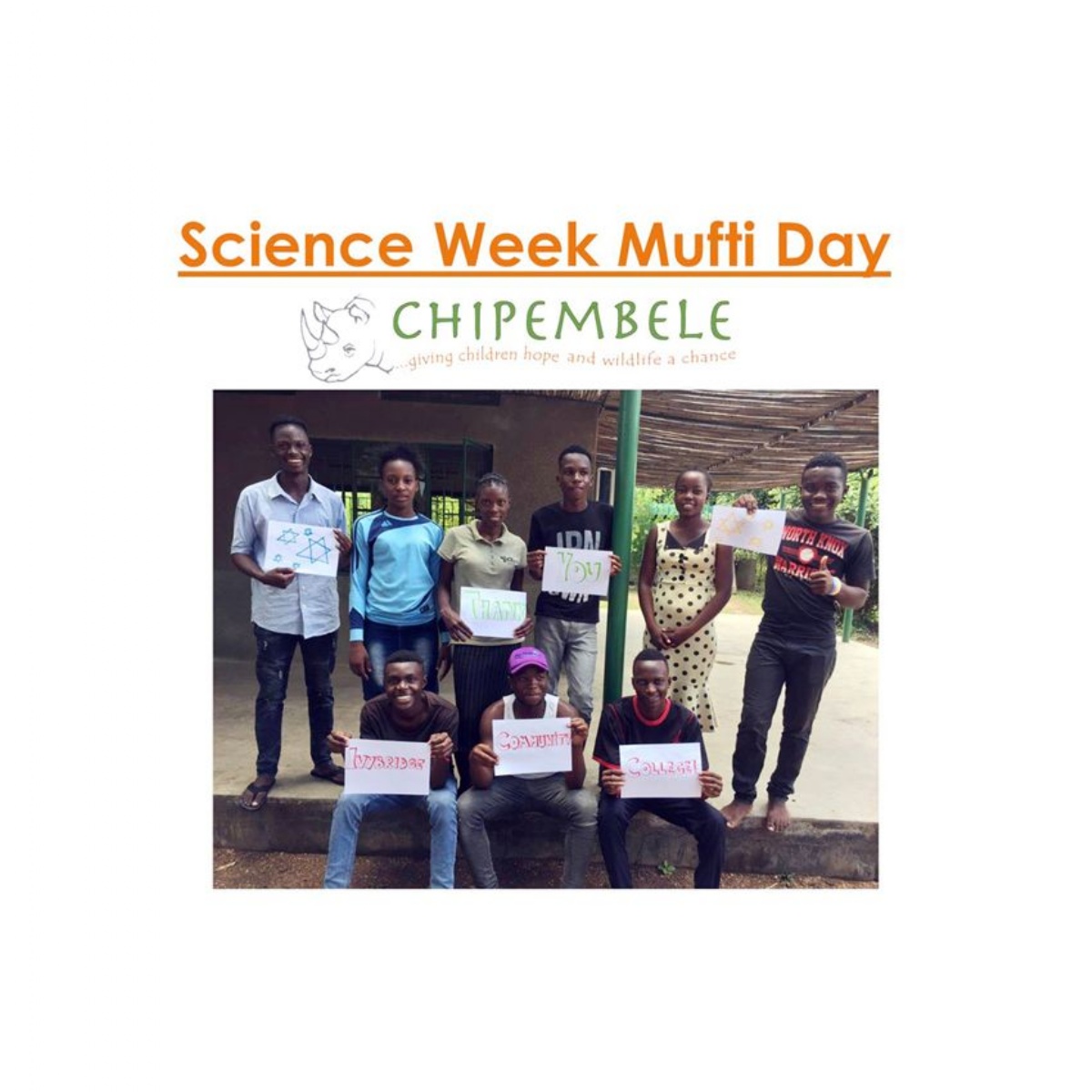 Ivybridge Community College - Thank you from the Chipembele Wildlife ...